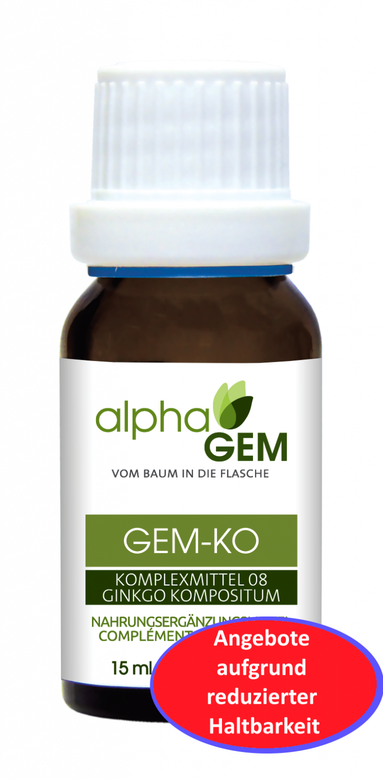 Gemmotherapie von Alphagem Komplexmittel sowie Einzelmittel Vertrieb